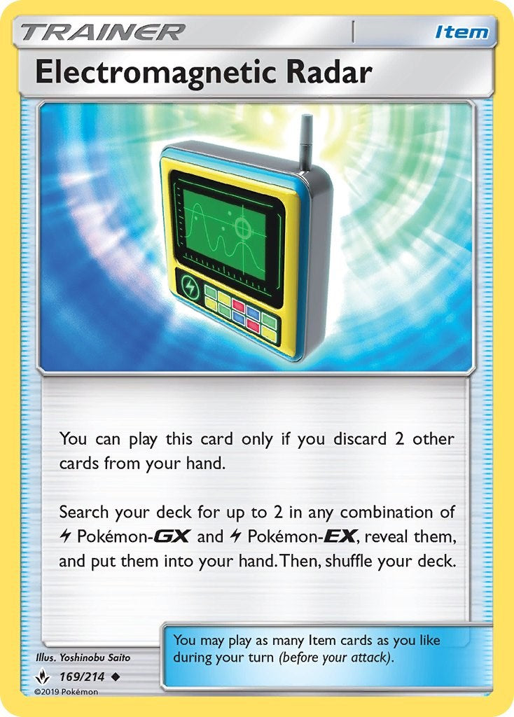 Electromagnetic Radar [SM10 - 169/214] – Vancity CJ Trading Cards