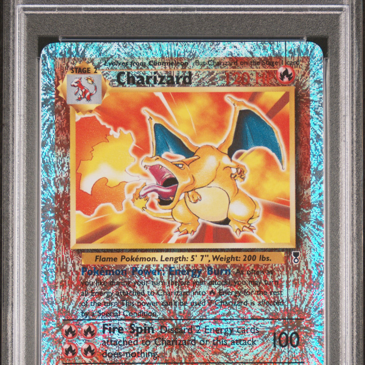 [SOLD] Pokemon TCG Graded Card: 2002 Charizard (Legendary Collection ...