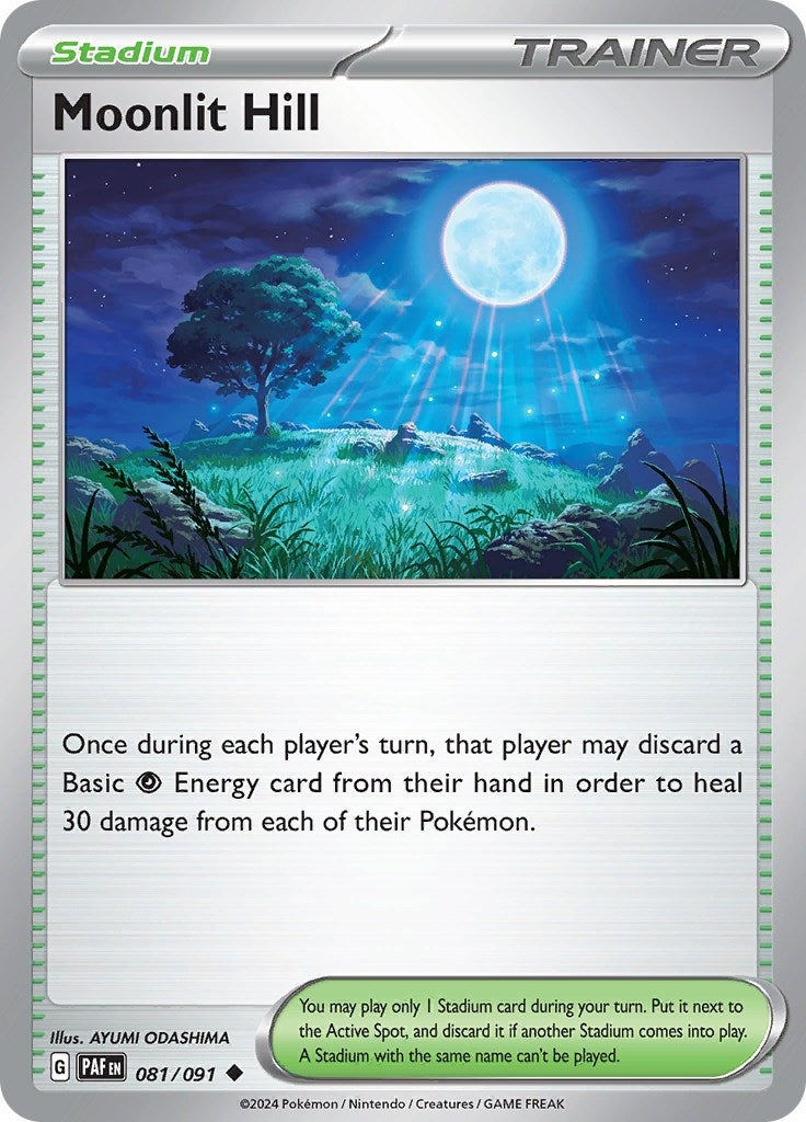 Moonlit Hill [PAF - 081/091] – Vancity CJ Trading Cards