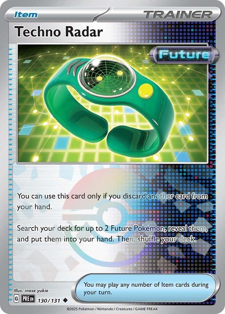 Techno Radar (Poke Ball Pattern) [PRE - 130/131] – Vancity CJ Trading Cards