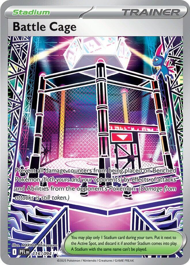 Battle Cage - 116/094 [PFL - 116/094] – Vancity CJ Trading Cards