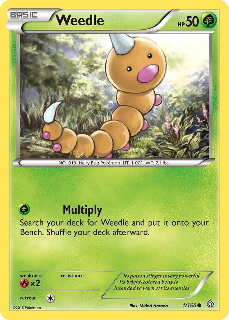 Weedle [PRC - 1/160] – Vancity CJ Trading Cards