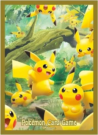 Pokemon Center Japan Exclusive Card Sleeves - Pikachu Forest version 2 ...